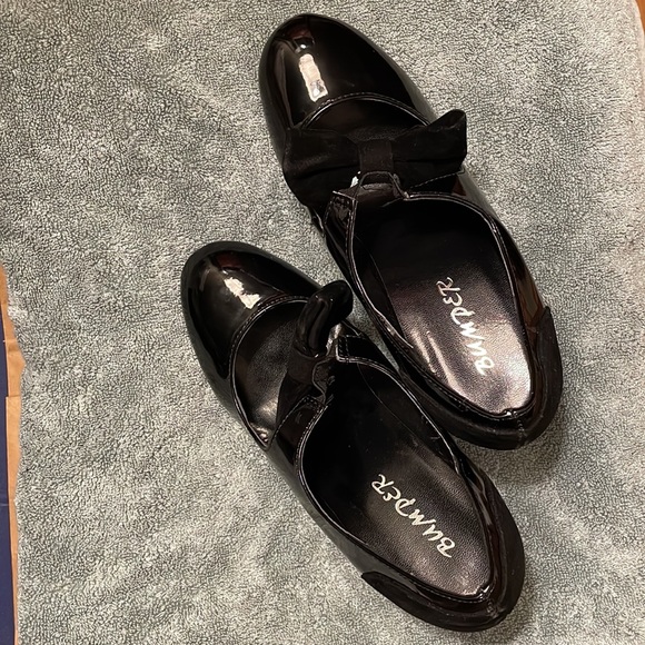 Bumper | Shoes | Bumper Brand Black Patent Leather Glossy With Bow ...